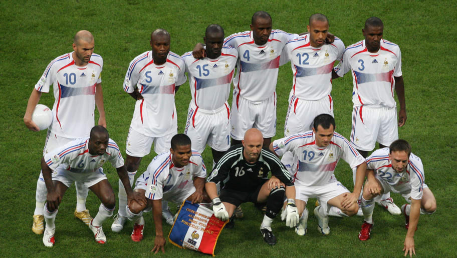 El once inicial de Francia en la final del Mundial 2006 | 90min