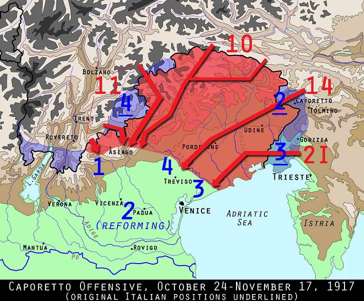 WWI Centennial: Disaster At Caporetto | Mental Floss