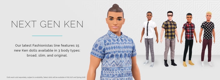 Diverse Ken Dolls Now Come in Different Body Types, Skin Colors ...