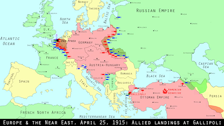 WWI Centennial: Gallipoli | Mental Floss