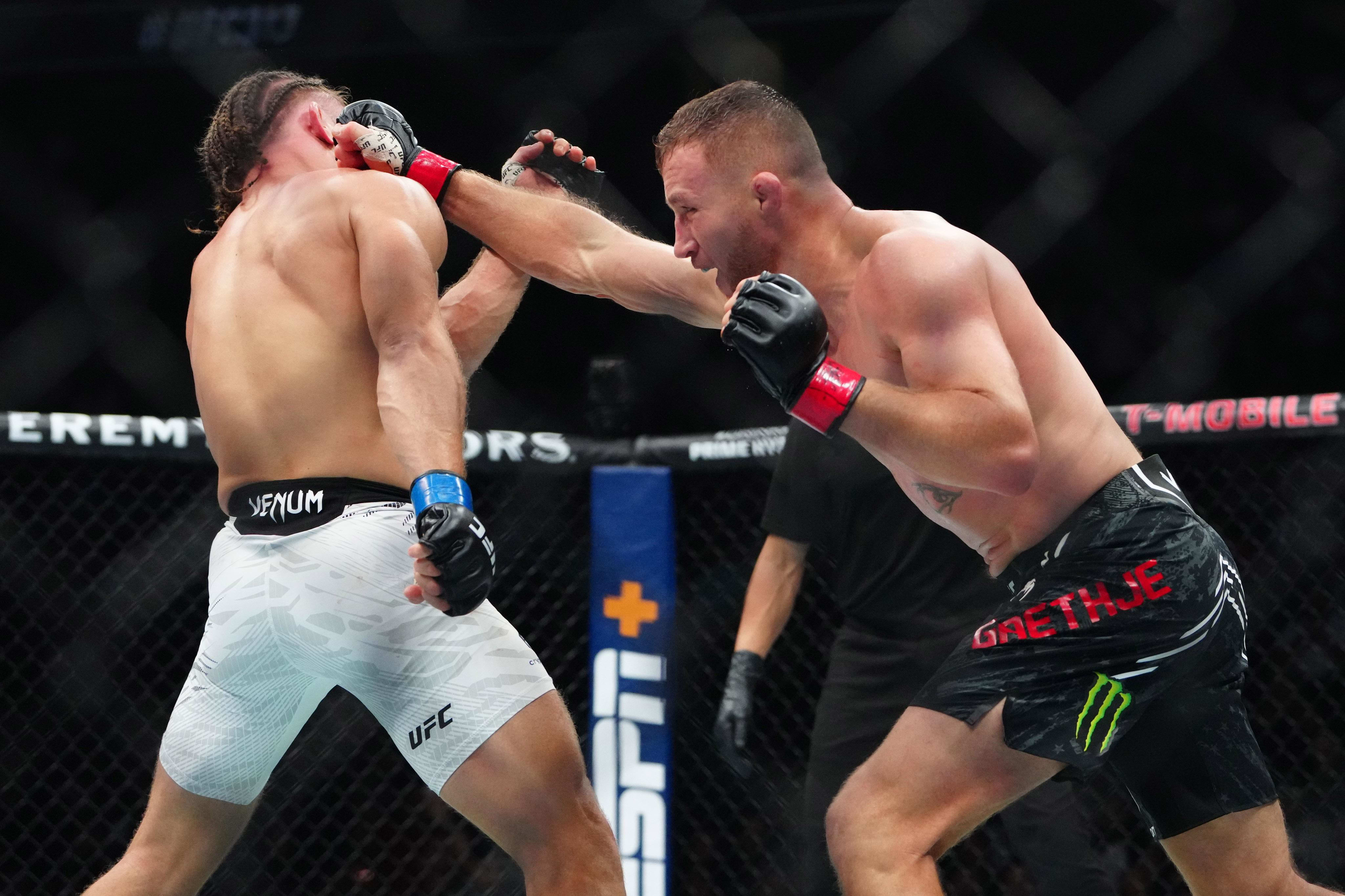 Justin Gaethje calls Max Holloway loss ‘exhibition’ in UFC title pursuit