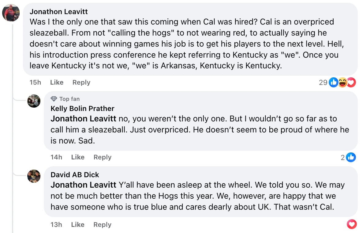 Arkansas Razorbacks fans say program doesn't want to associate with ...