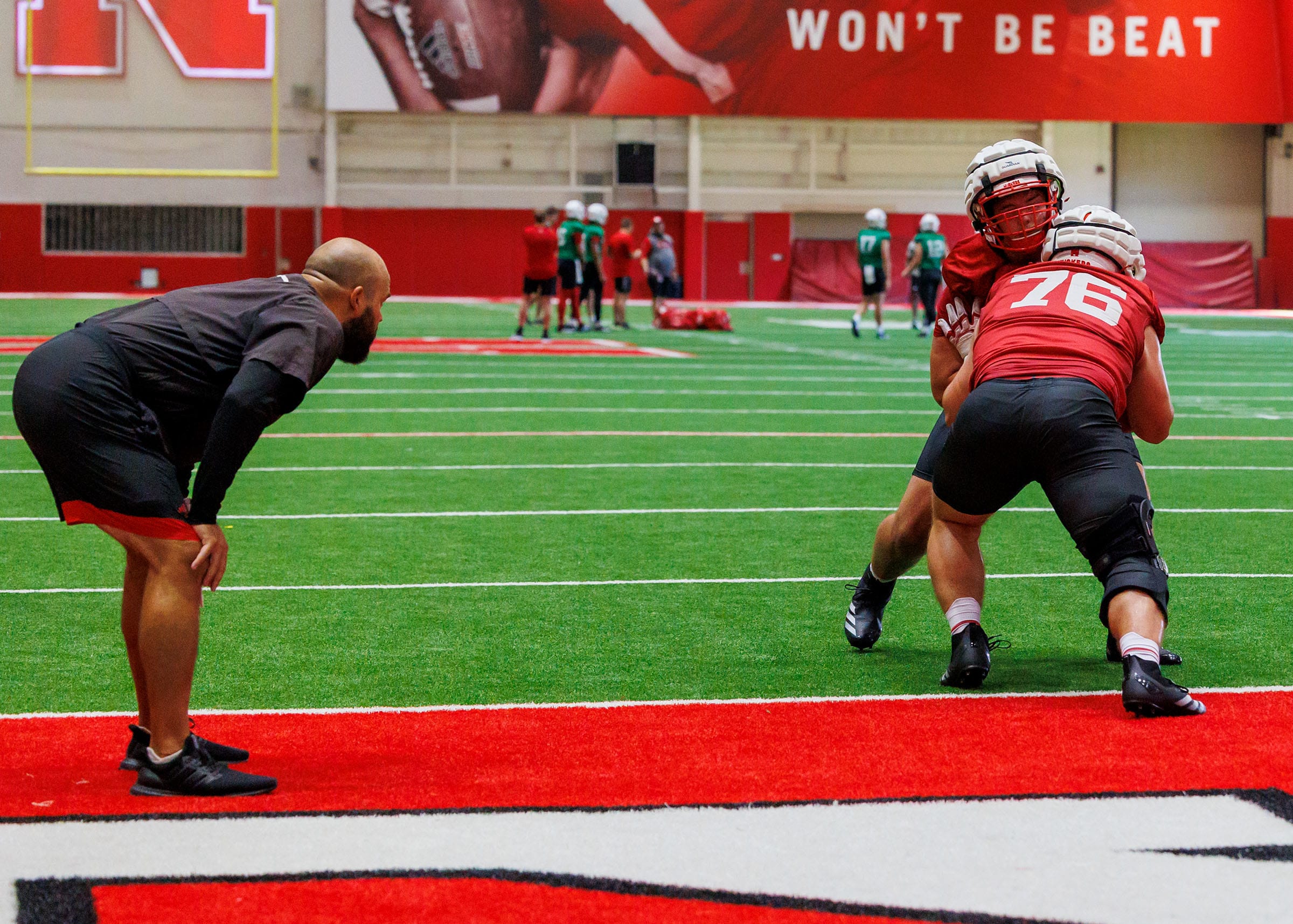 LOOK: Nebraska Football's 2025 Fall Camp Begins With Monday Morning ...