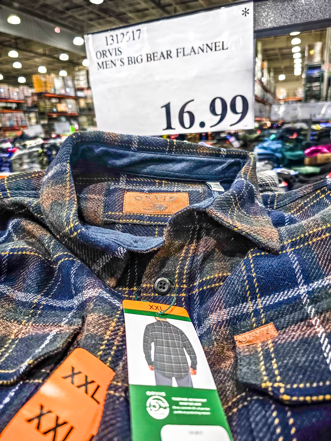 Right Now an Orvis Thick and Warm Flannel Shirt at Costco for Crazy Low ...