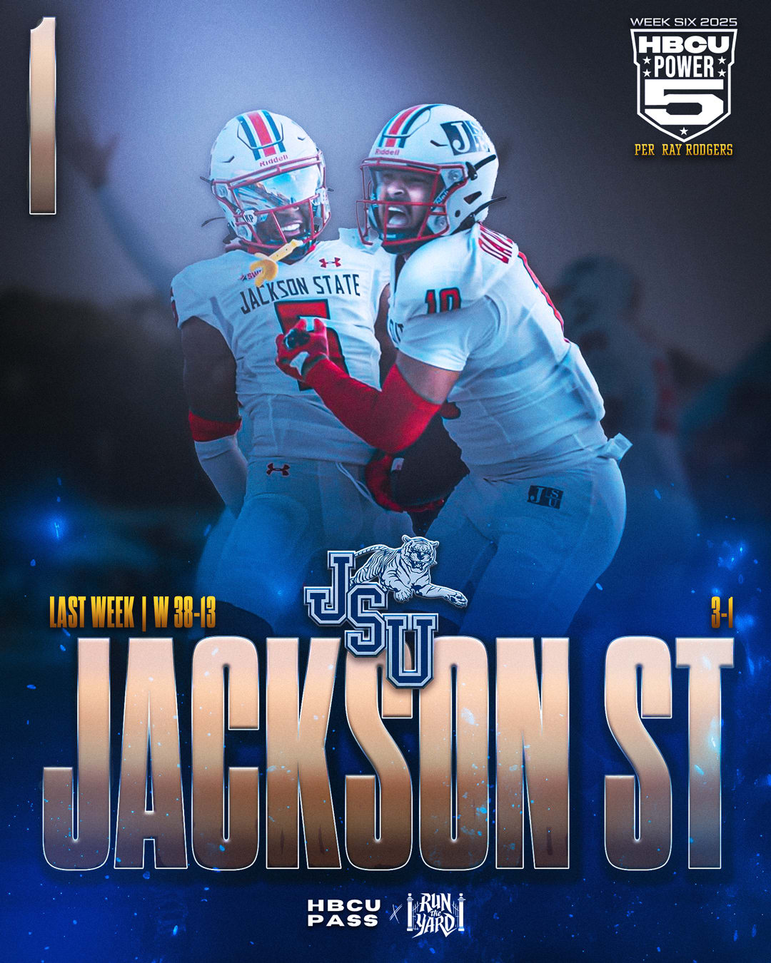 HBCU Football Power 5 Rankings - Week 6