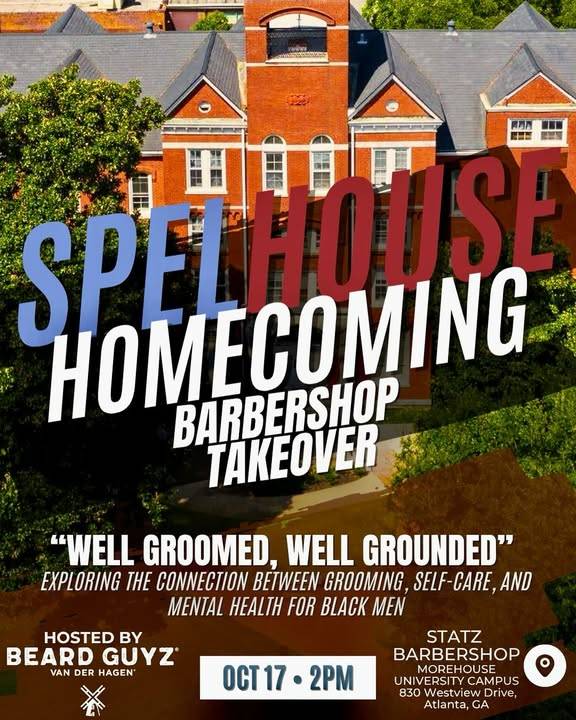 SpelHouse Homecoming Barbershop Takeover Activation