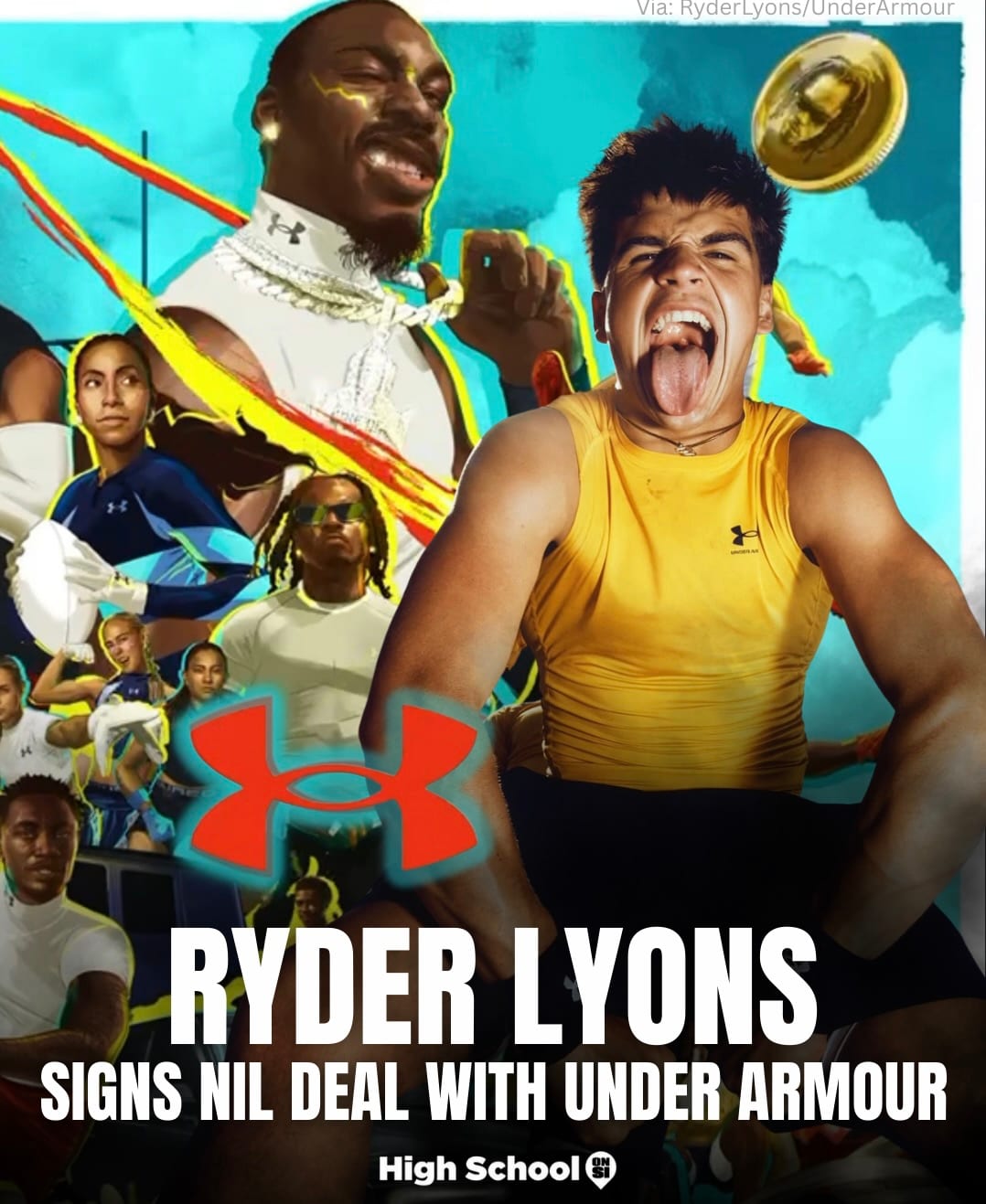 With new NIL partnership to Under Armour, Ryder Lyons preps for Mission Viejo