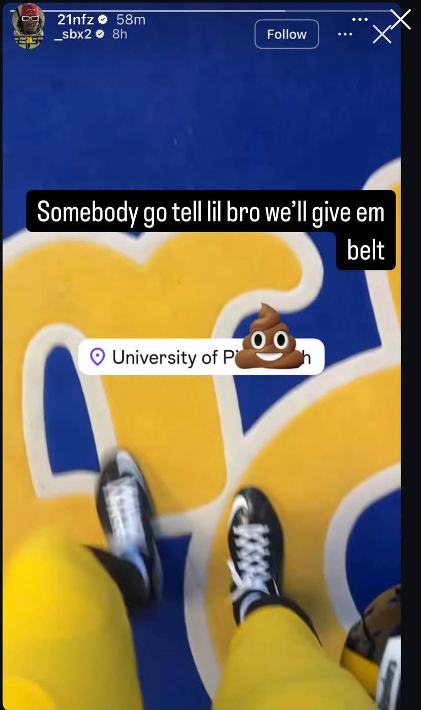 Pitt Panthers Football HC, Players React to WVU Player Stomping Logo