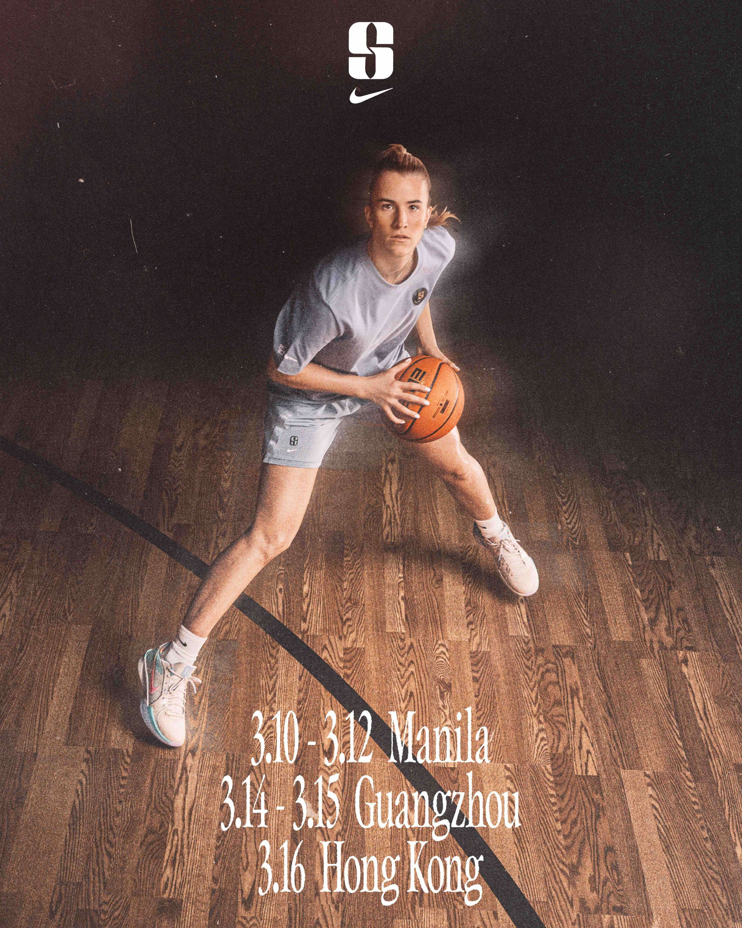Sabrina Ionescu is embarking on a historic Nike Asia Tour