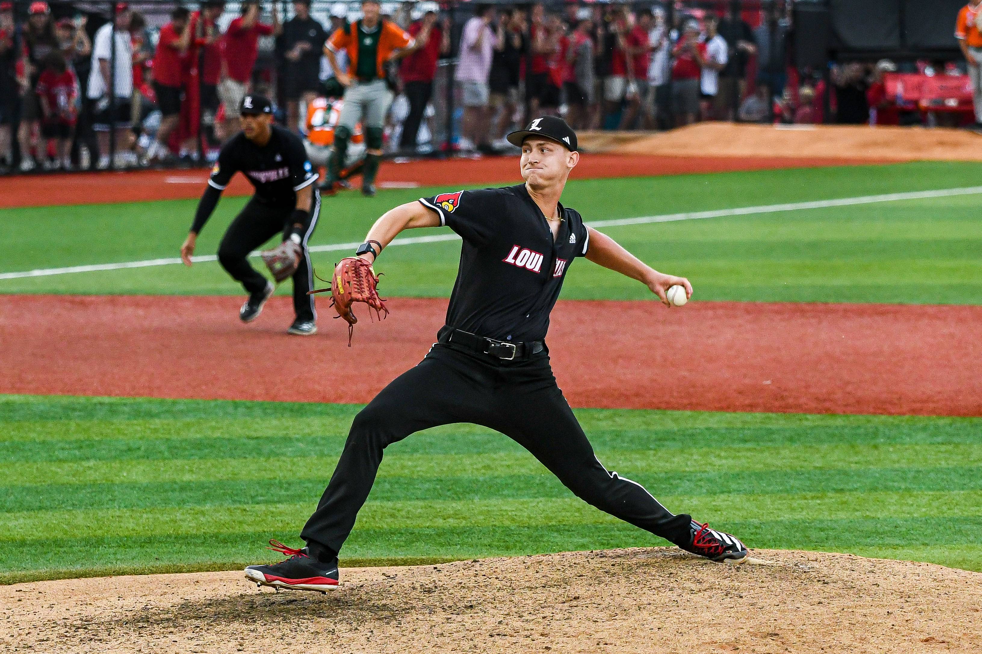 Gallery: Louisville Downs Miami in Super Regional to Reach College ...