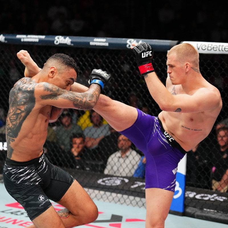 UFC Fight Night: Machado Garry vs. Prates post-fight press conference ...