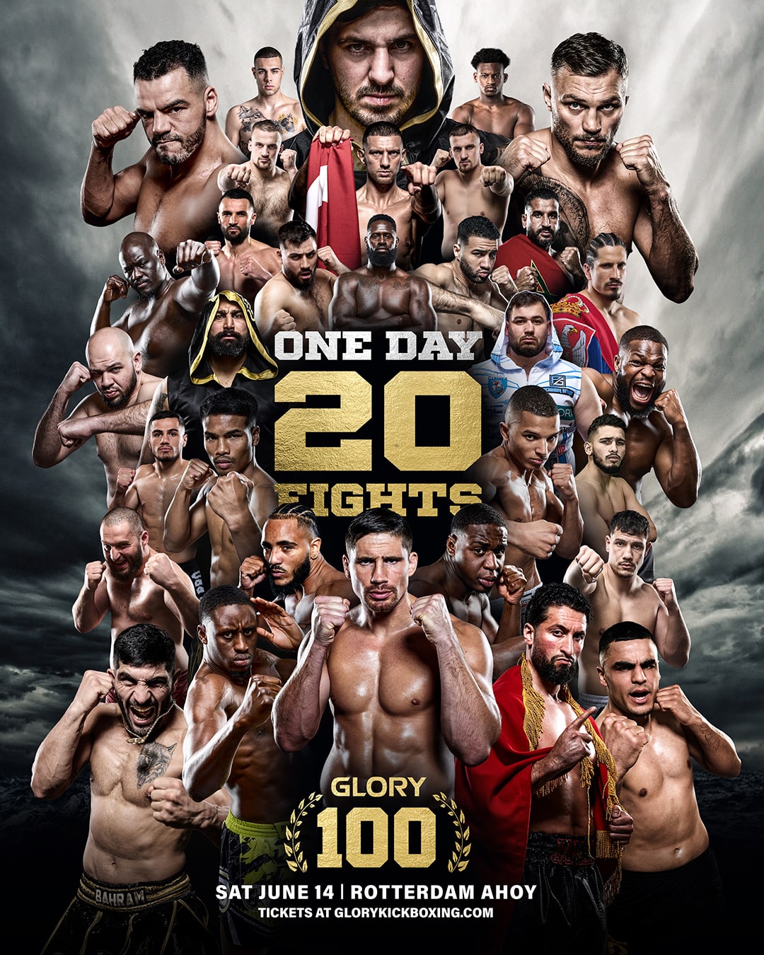 Kickboxing’s WrestleMania is here: How to watch GLORY 100