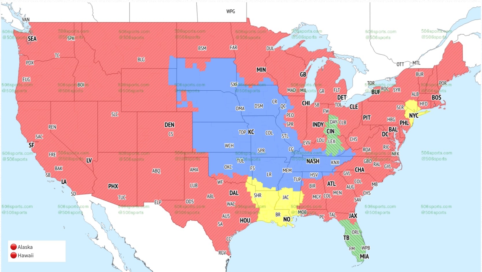 NFL TV Coverage Map Week 16: Full Breakdown of CBS, Fox Broadcasts