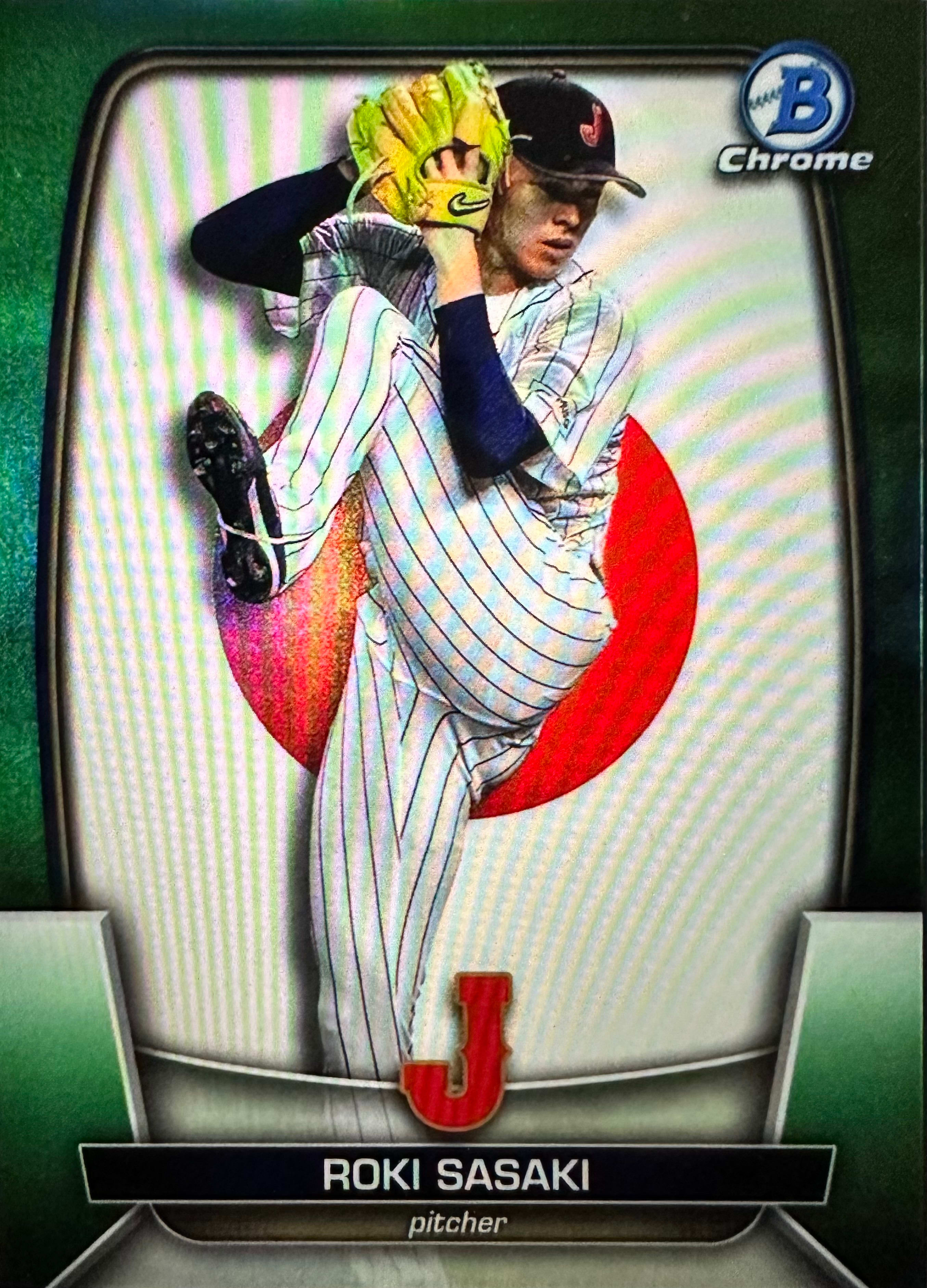 An early look at Roki Sasaki cards