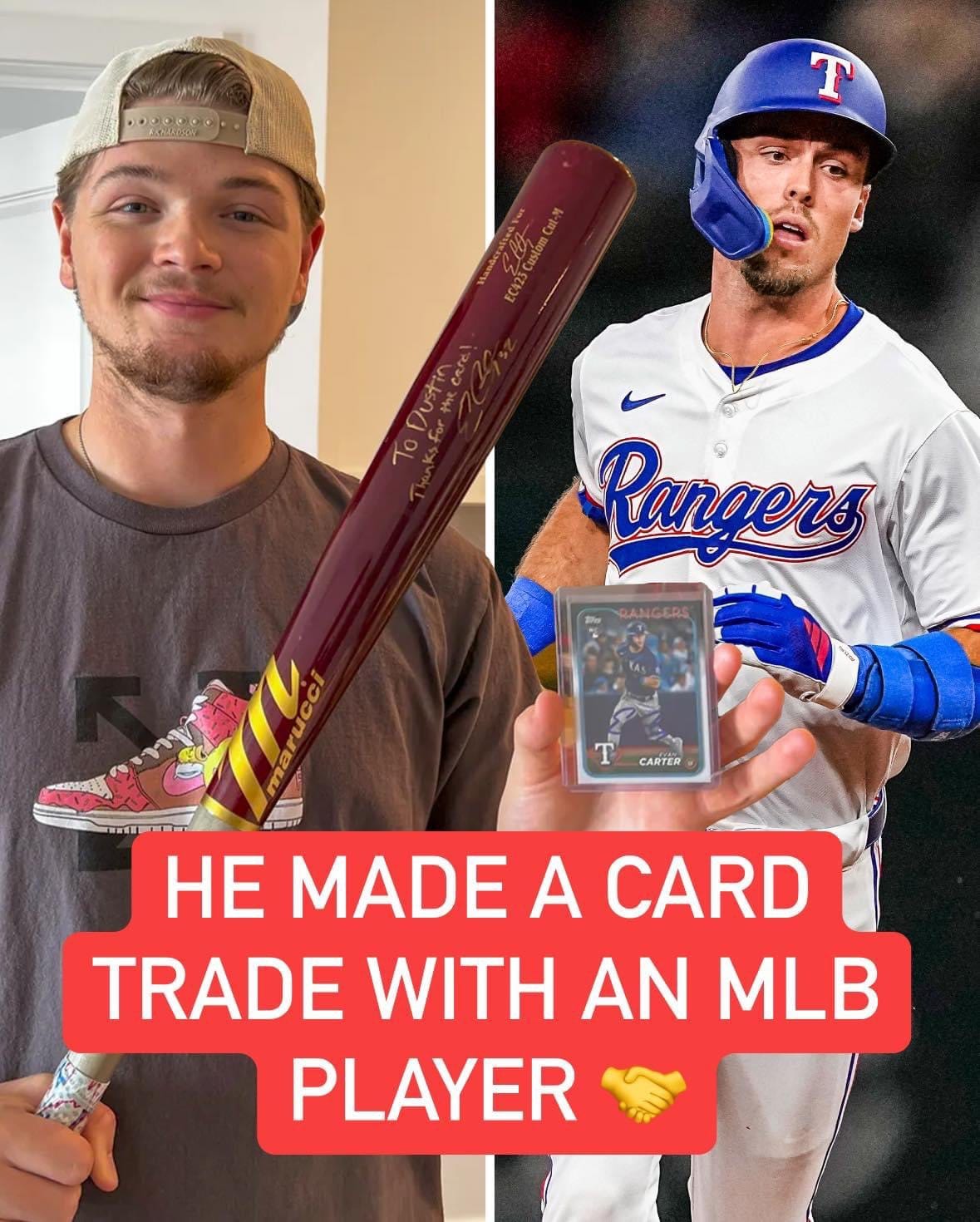 Autograph Hunting in the Digital Age: A Remarkable Evan Carter Exchange