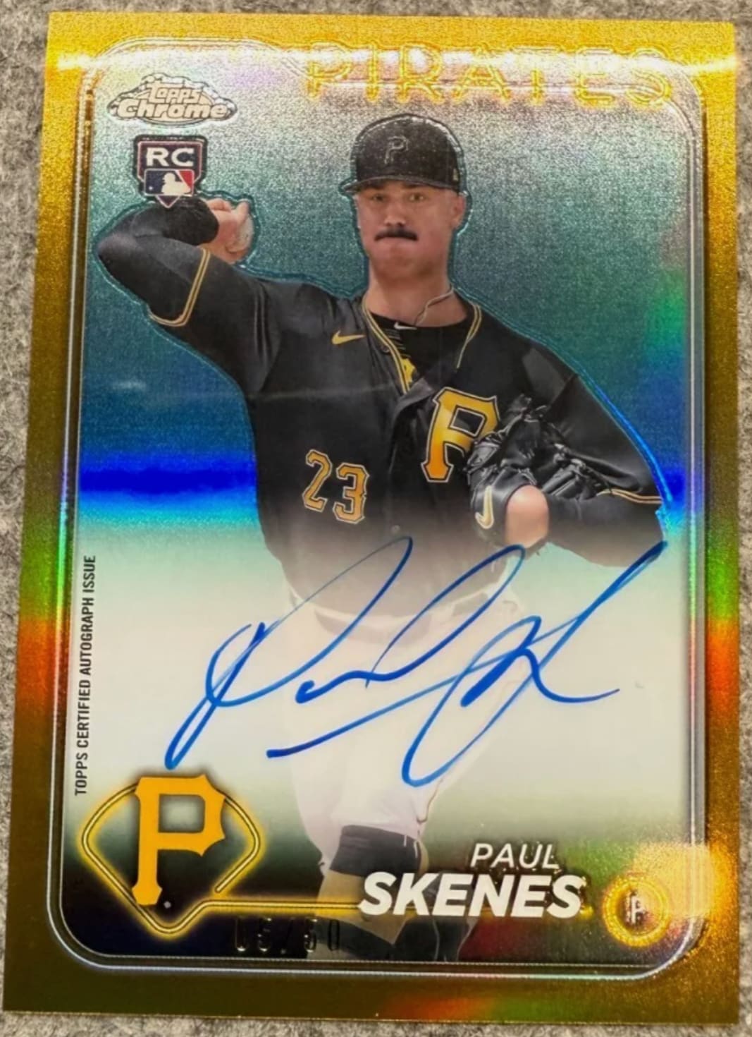 No Paul Skenes MLB Debut Patch Card Yet, But A Look at Last Week's Top eBay Sales