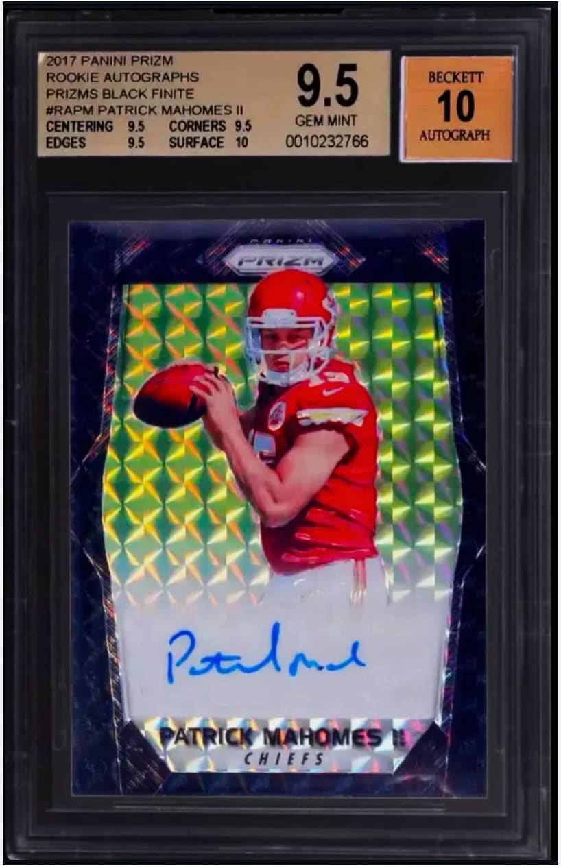$2 Million Patrick Mahomes Card Listed On eBay