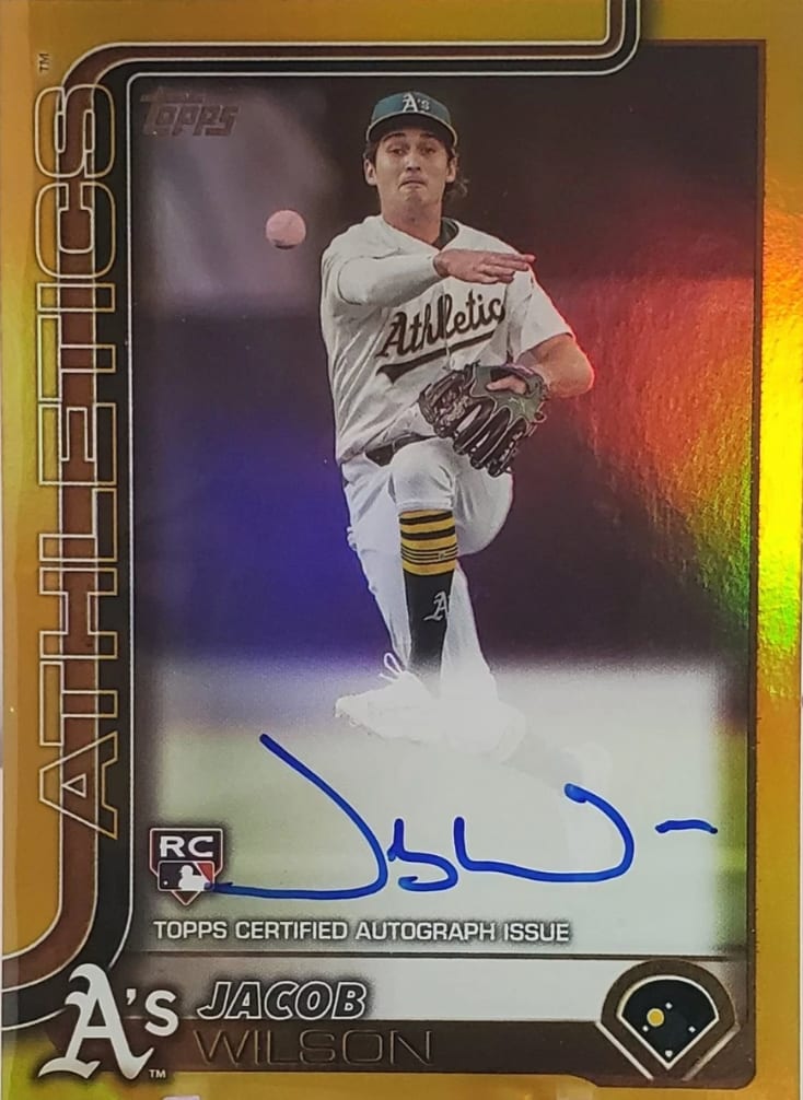 2025 Topps Baseball Series 1: Introducing Jacob Wilson Rookie Cards