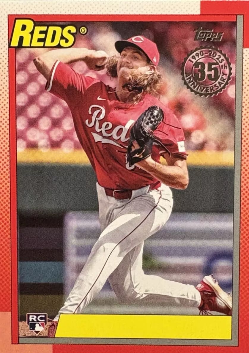 2025 Topps Baseball Series 1 Rhett Lowder Rookie Cards