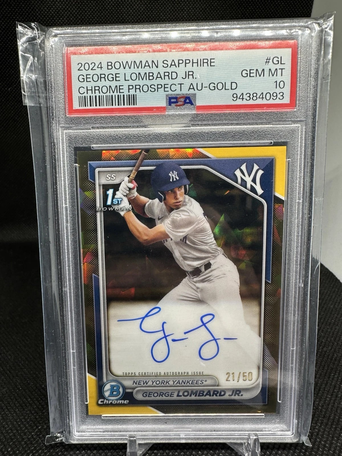 George Lombard Jr. Cards Continue to Rise with Judge Approval