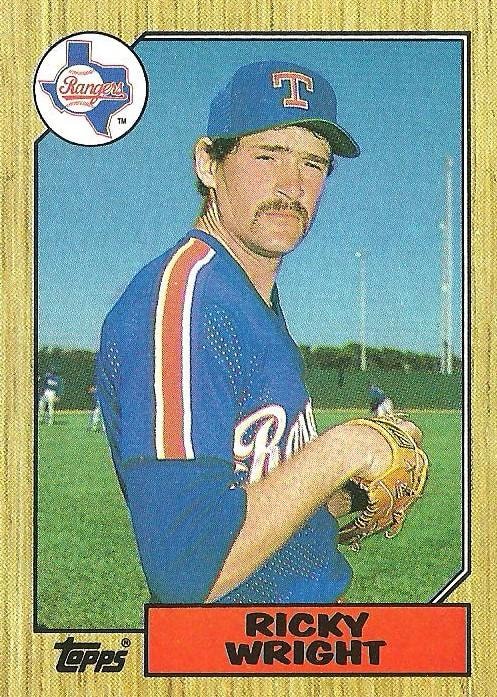 tom wright baseball card