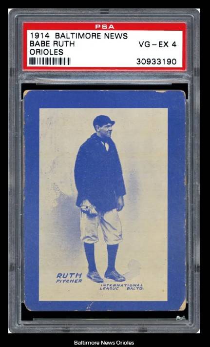 Is The 1914 Baltimore News Babe Ruth the Greatest Card of All-Time?