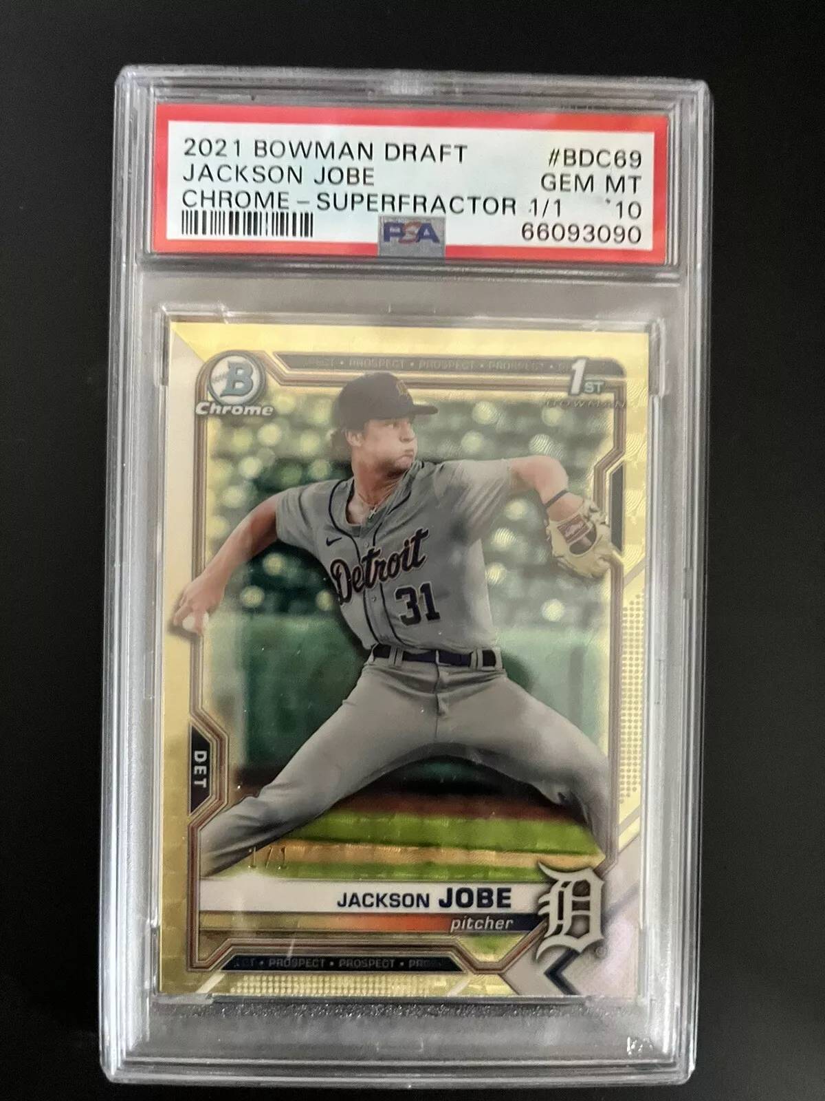 Jackson Jobe Cards After the Top Prospect is Named to Tigers Rotation