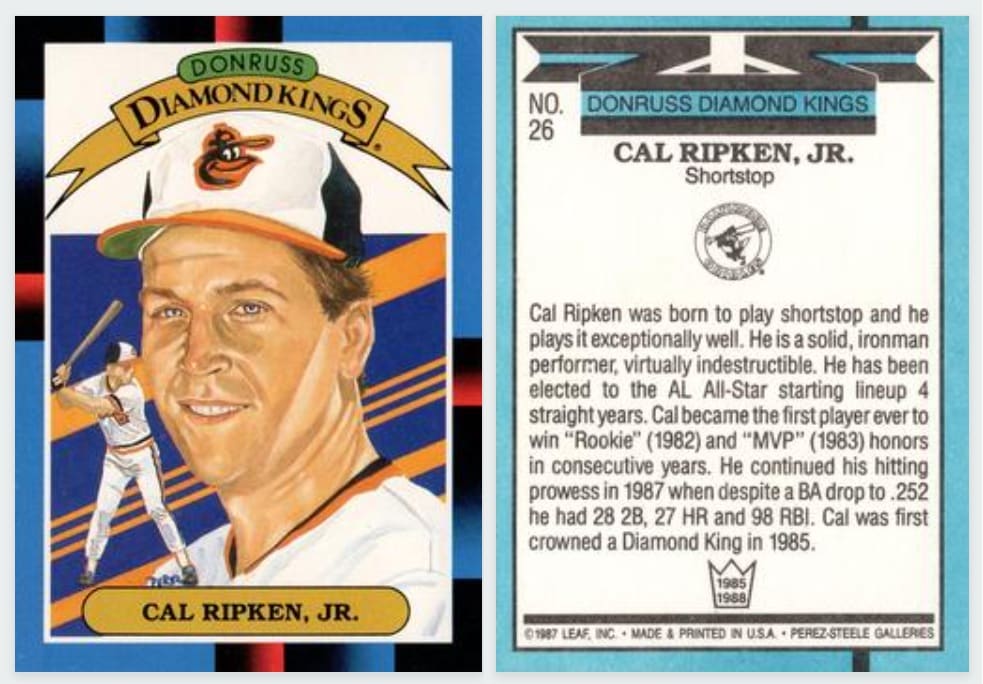 Big Mac, Will the Thrill, and the Essential Donruss Diamond Kings of 1988