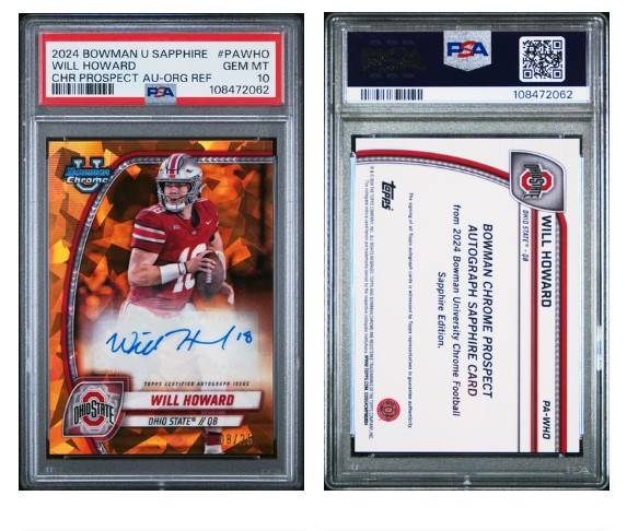 2 Must-Have Will Howard Cards Ahead of the NFL Draft