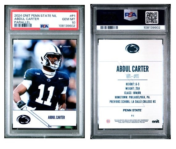 Giants Select Abdul Carter And Jaxson Dart, Cards React Positive Giants Select Abdul Carter And Jaxson Dart, Cards React Positive