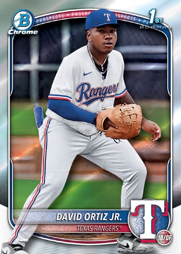 David Ortiz and Manny Ramirez Sons Have First Pro Baseball Cards in Bowman Release