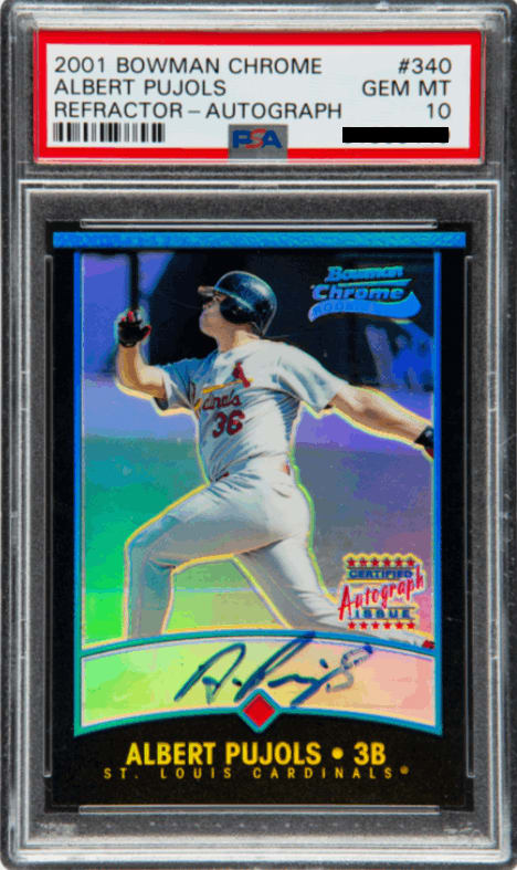 albert pujols 2001 upper deck