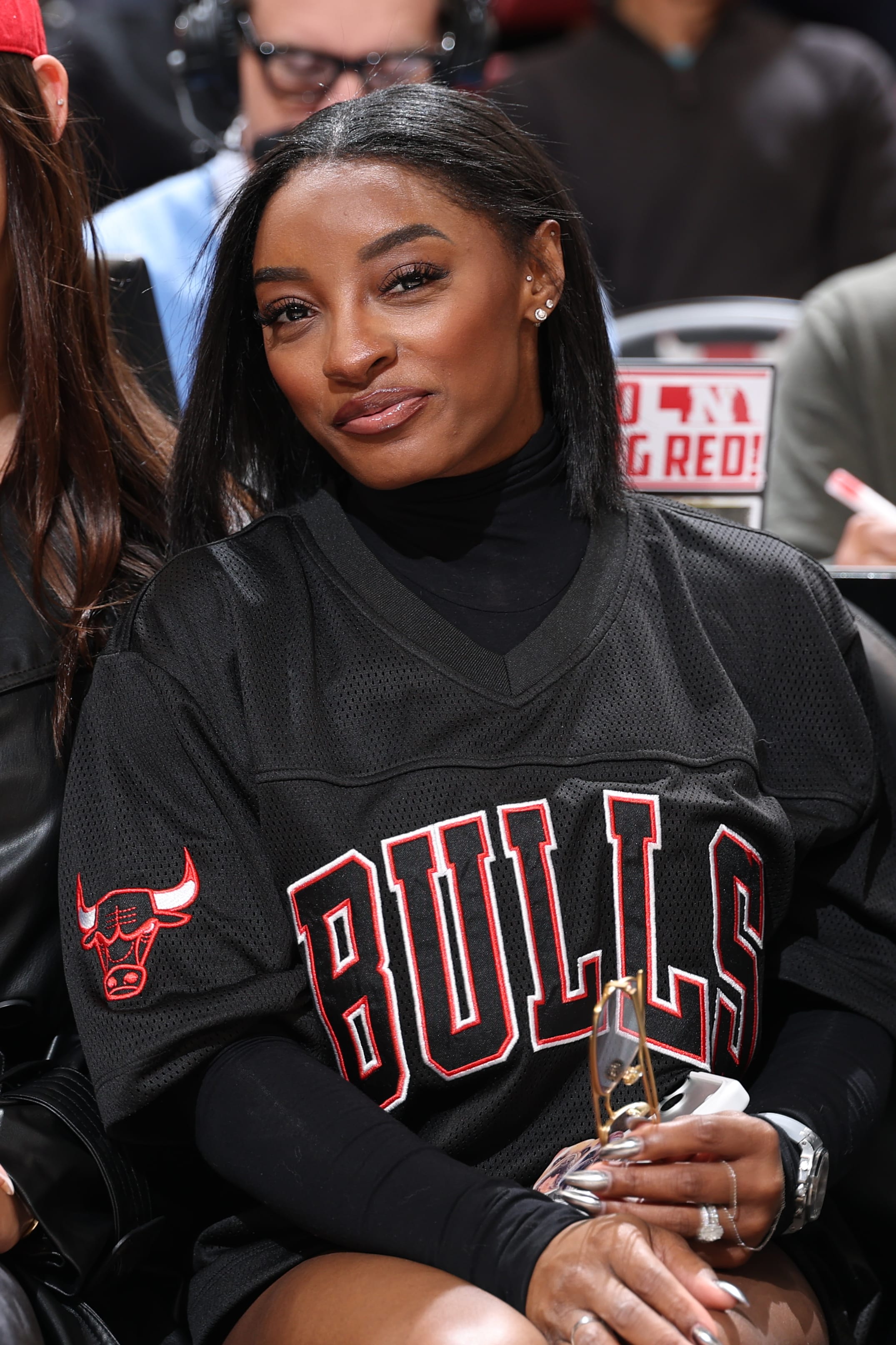 Simone Biles Proves Her Game-Day Aesthetic Isn’t Just Reserved for Football