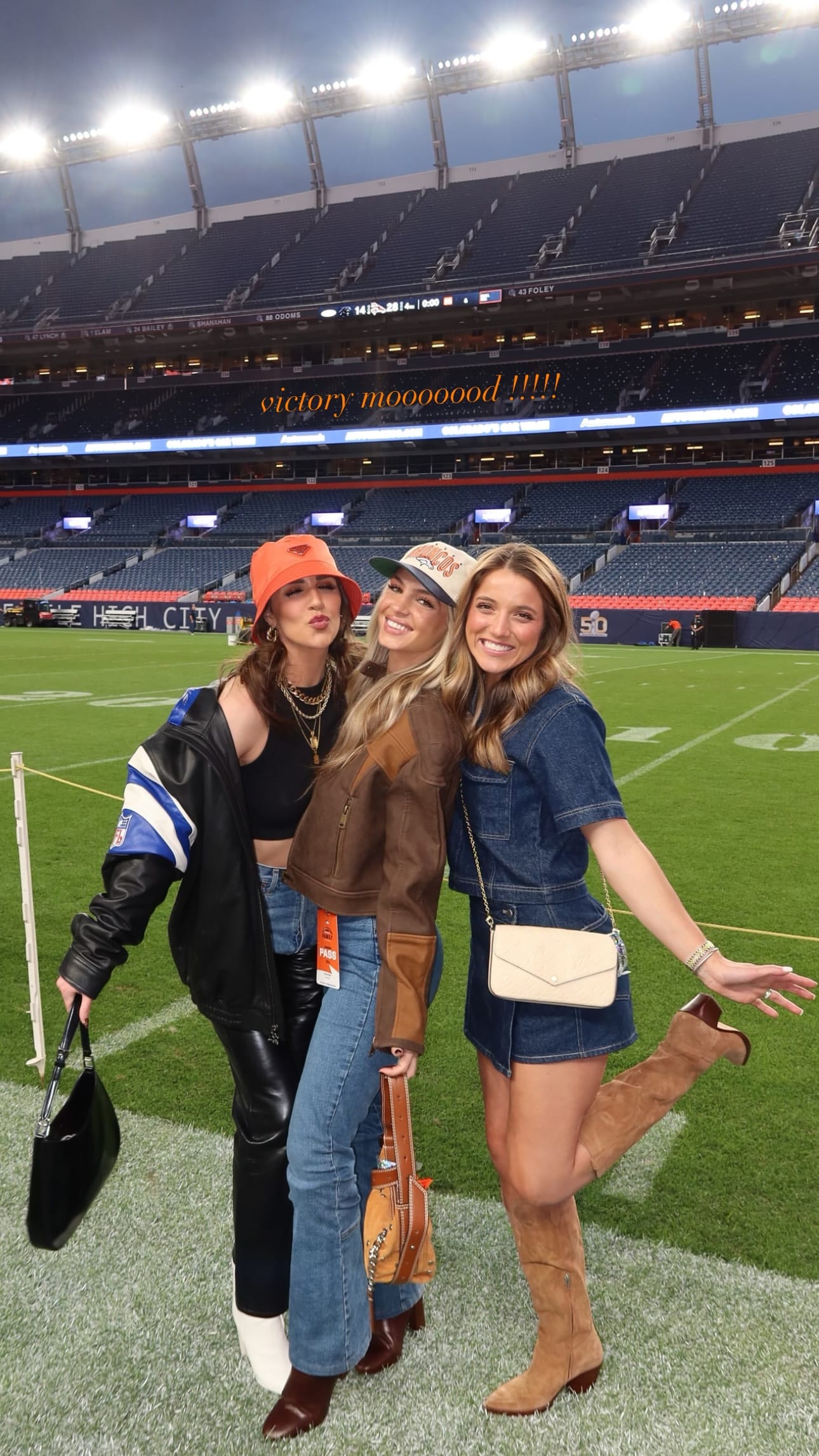 Zach Wilson's fiancée Nicolette, Bo Nix's wife Izzy sizzle on Broncos WAGs vacation