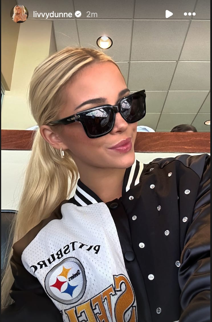 Livvy Dunne's perfect Steelers fit outshines Paul Skenes at Ravens game