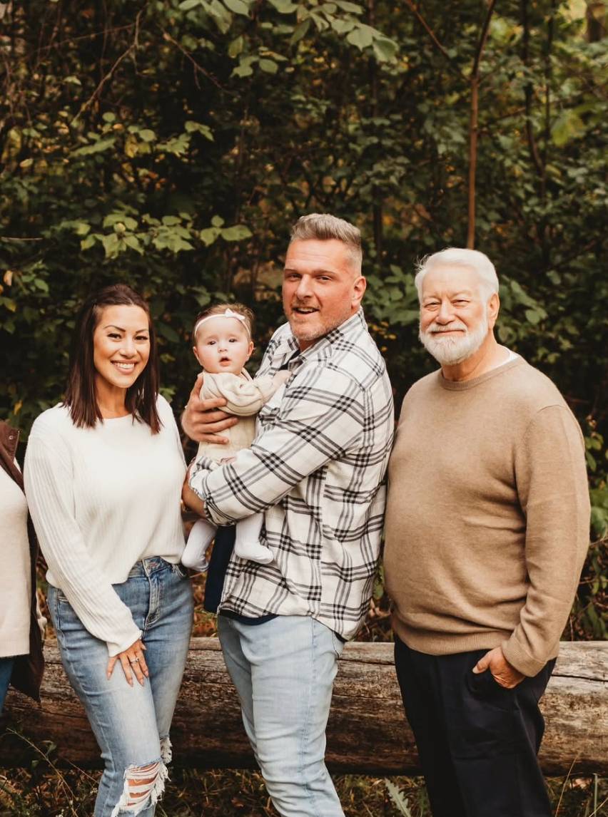 Pat McAfee's wife Samantha posts moving tribute to dad for 'heavenly ...