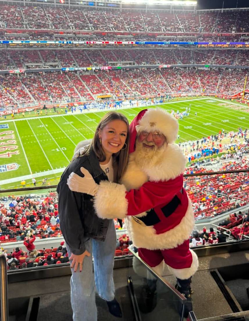 49ers QB Brock Purdy’s wife Jenna rocks jeans fit in rare public photos