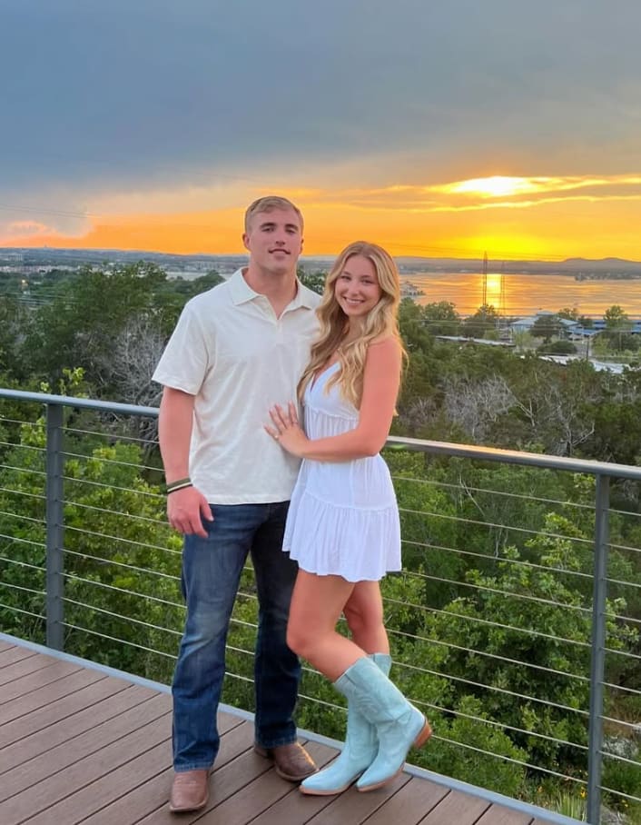 Army QB Bryson Daily's girlfriend Conley Cockburn is his No. 1 fan