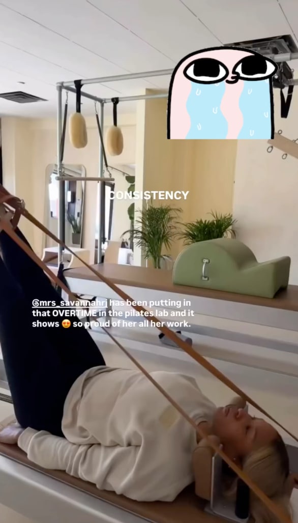 Savannah James on LeBron-level training with intense pilates