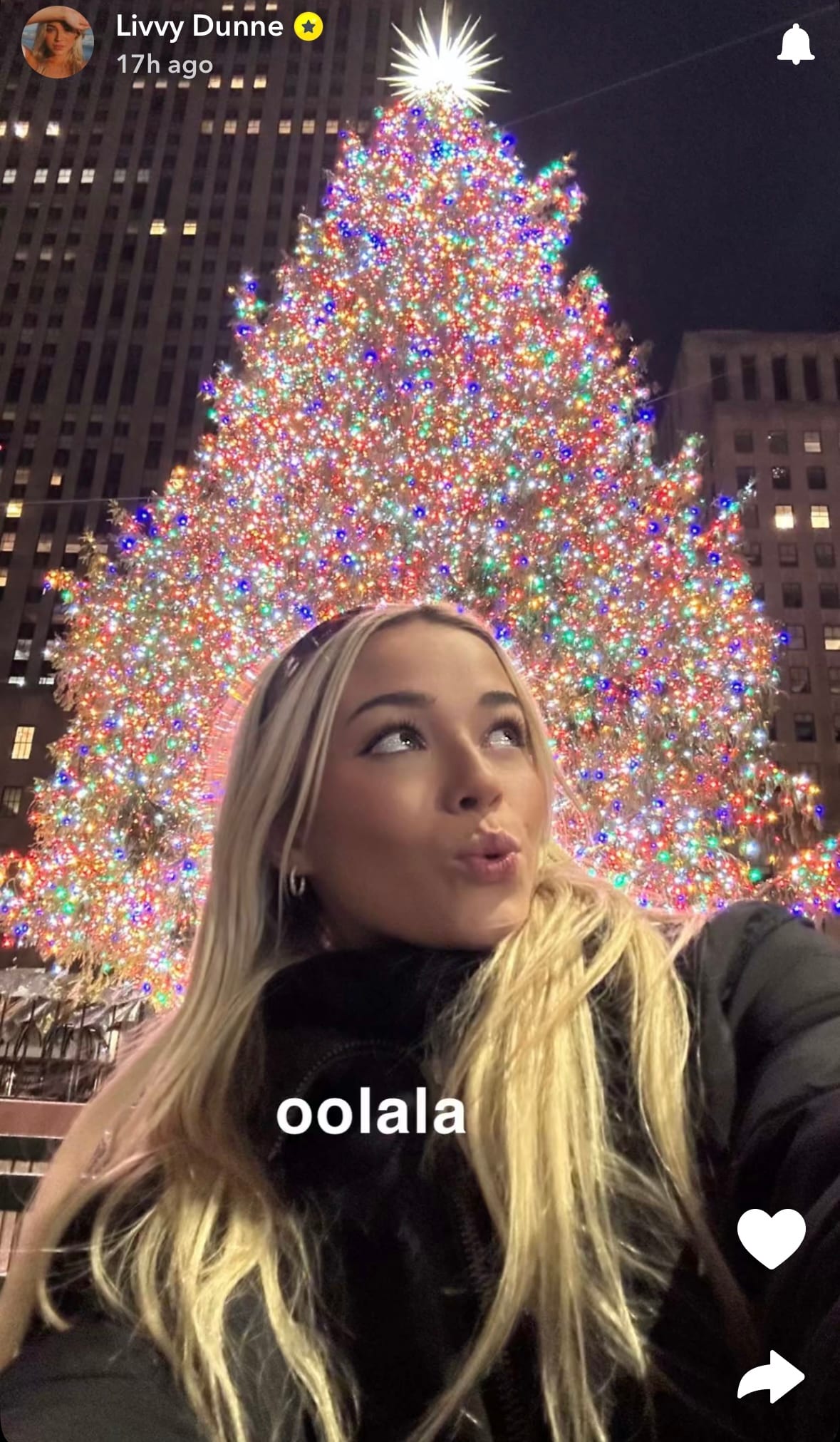Livvy Dunne shares rare photos with mom in her Christmas NYC adventure
