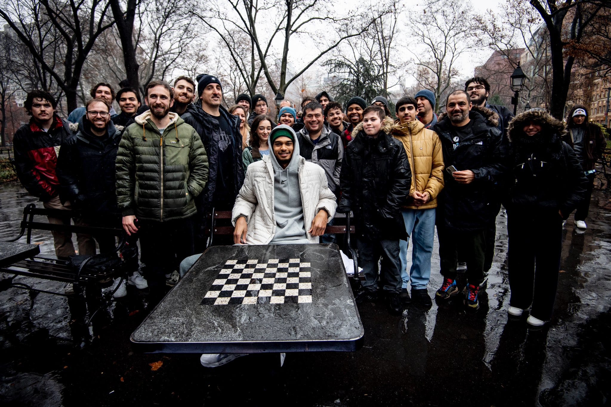 7-foot-3 NBA star Victor Wembanyama easily spotted playing chess on NYC ...