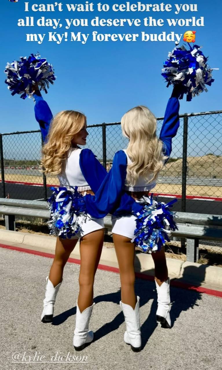 Dallas Cowboys Cheerleaders’ Sophy Laufer in lingerie fit for Kylie ...