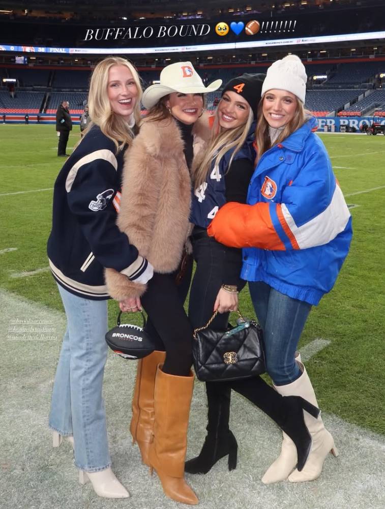 Zach Wilson’s fiancée Nicolette outshines Izzy Nix in Broncos knee-high ...