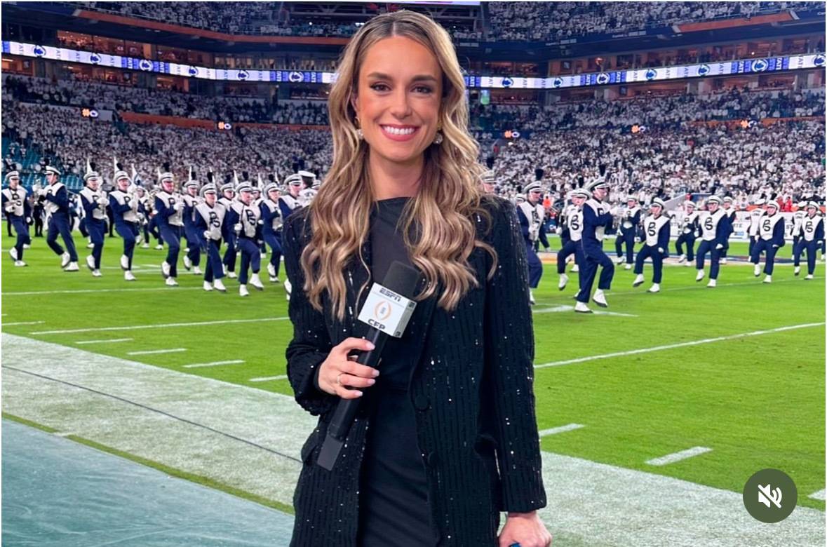 ESPN's Molly McGrath's thigh-high boots, minidress pop in viral Marcus ...