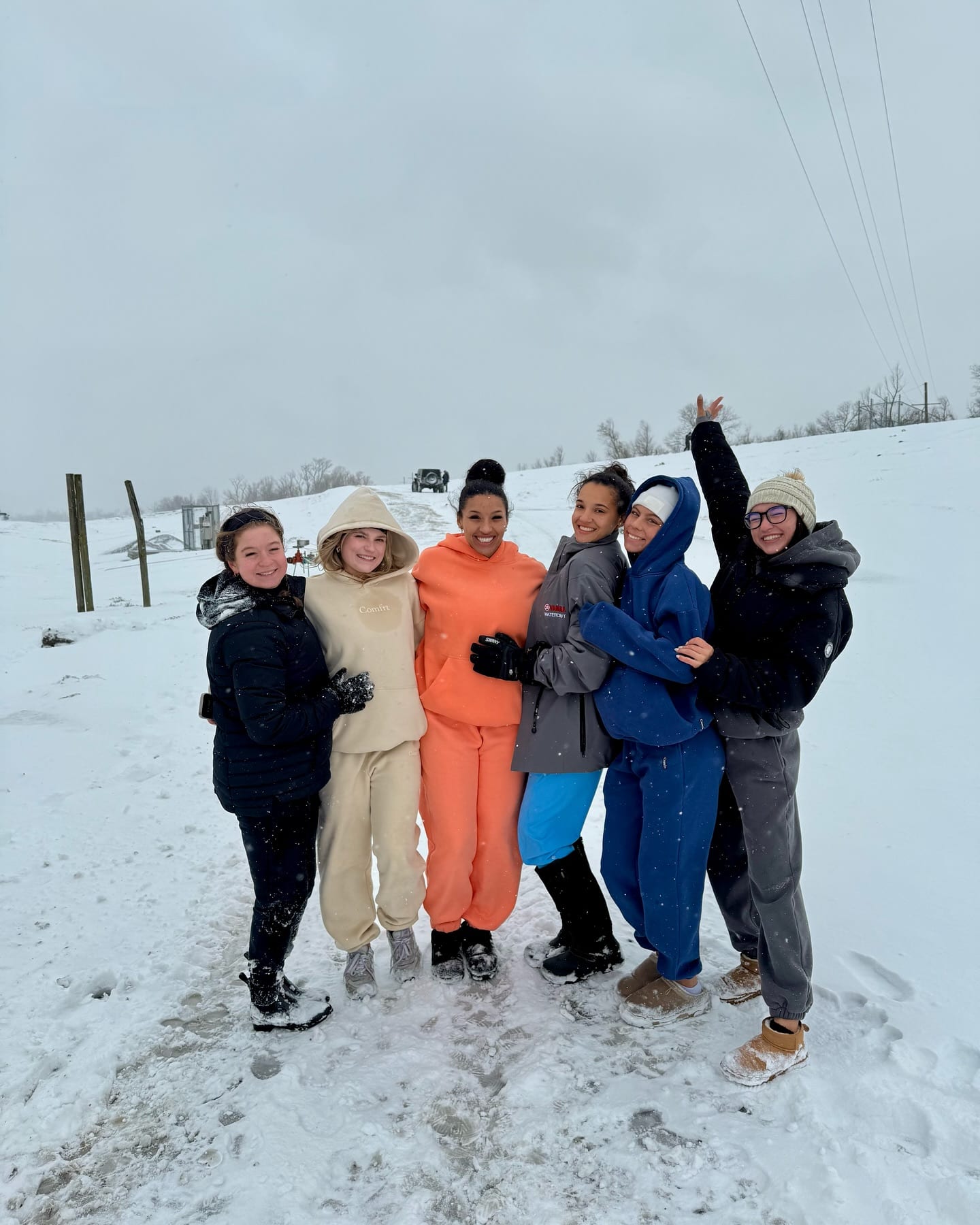 Haleigh Bryant, LSU gymnastics do snow angels, enjoy historic Louisiana ...