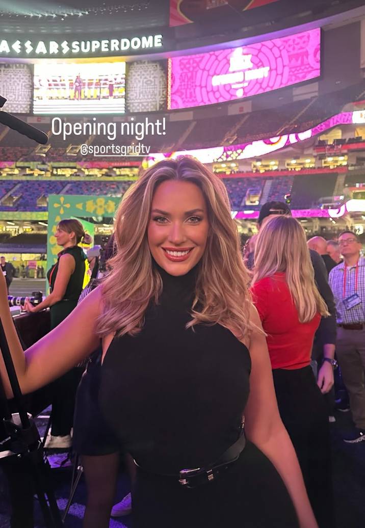 Paige Spiranac ditches golf for Super Bowl 2025 gig in stunning ...