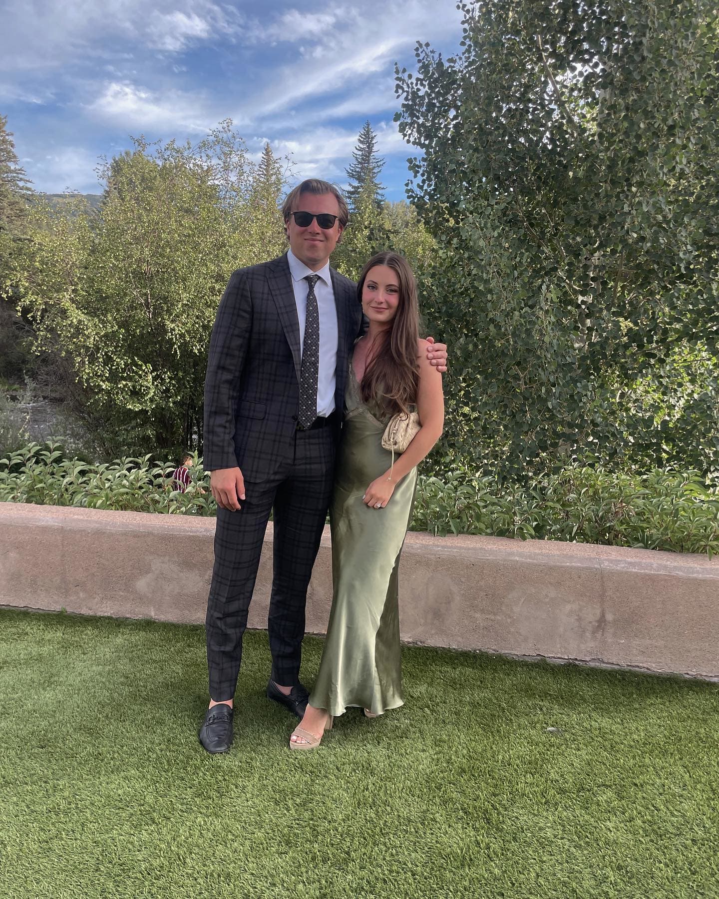 Charlie McAvoy’s wife Kiley swoons over custom jacket ahead of 4 ...