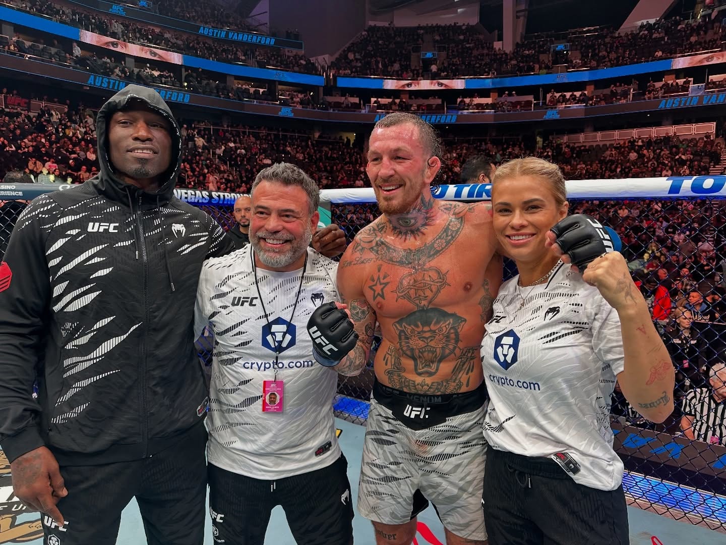 Paige VanZant gushes over husband Austin Vanderford's emphatic TKO in ...