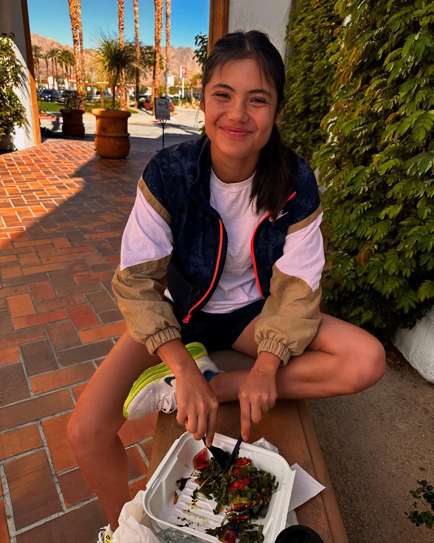 Tennis star Emma Raducanu all smiles in fly Nike kit ahead of Indian Wells