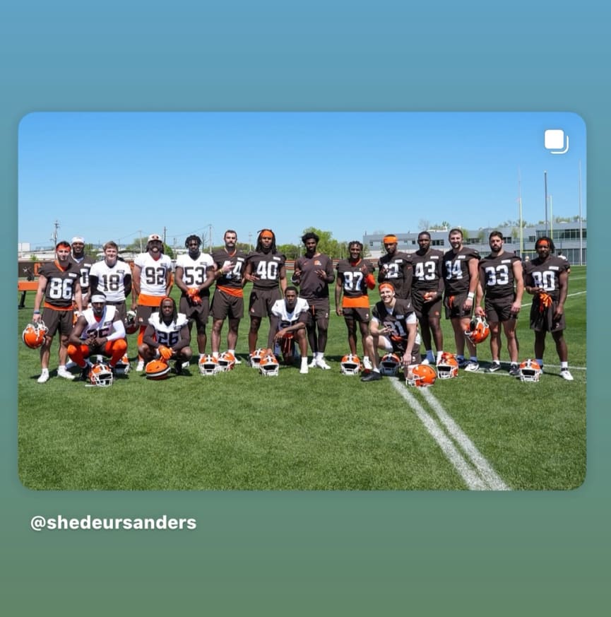 Shedeur Sanders' mom Pilar posts sweet throwback photos with her now-famous son